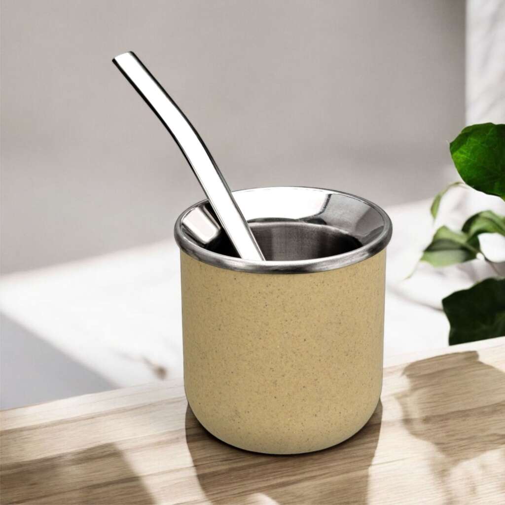 Mate de Acero Inoxidable ICONIC BAMBU – Promo Fabrica